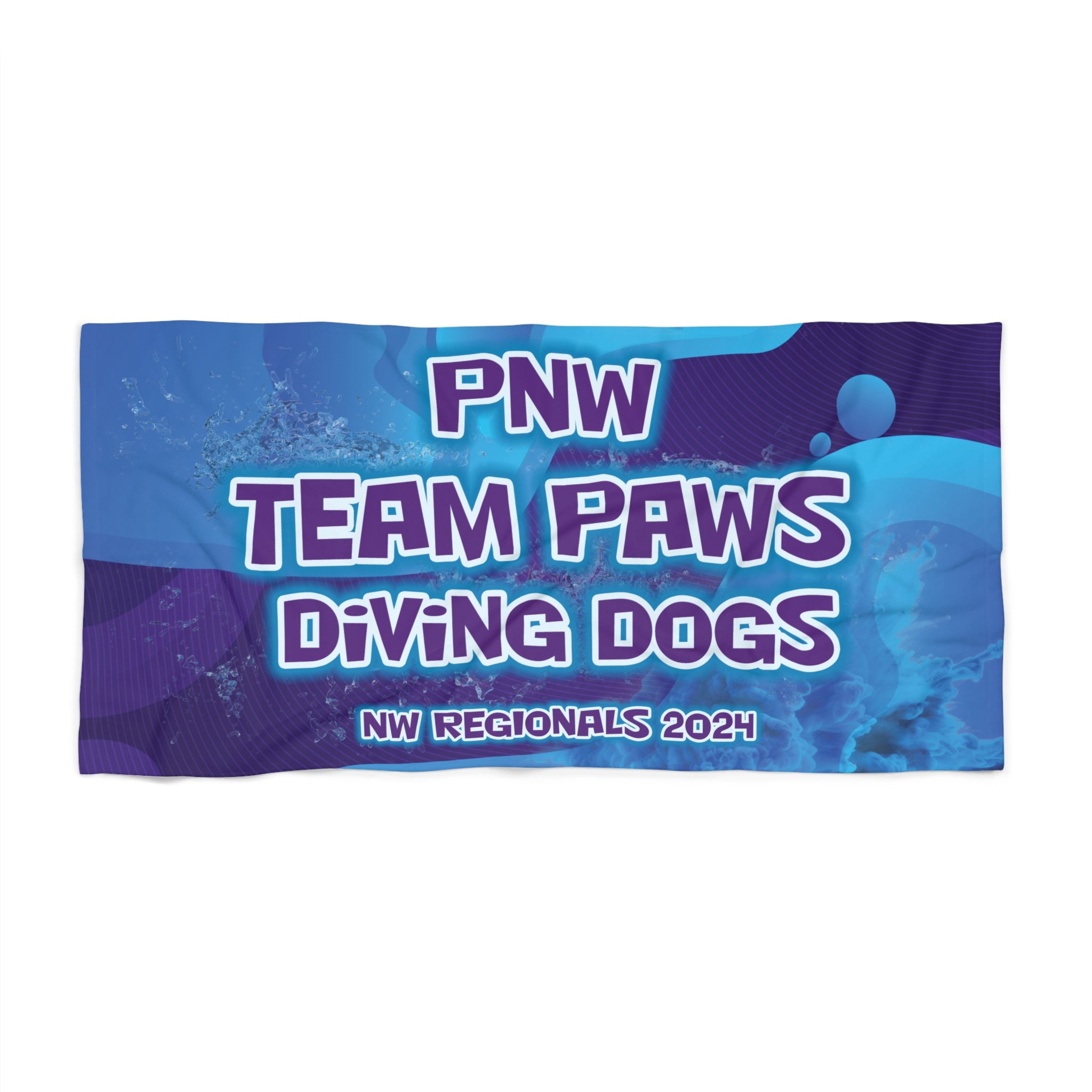 PNW TEAM PAWS Towel – DZK9 Designs