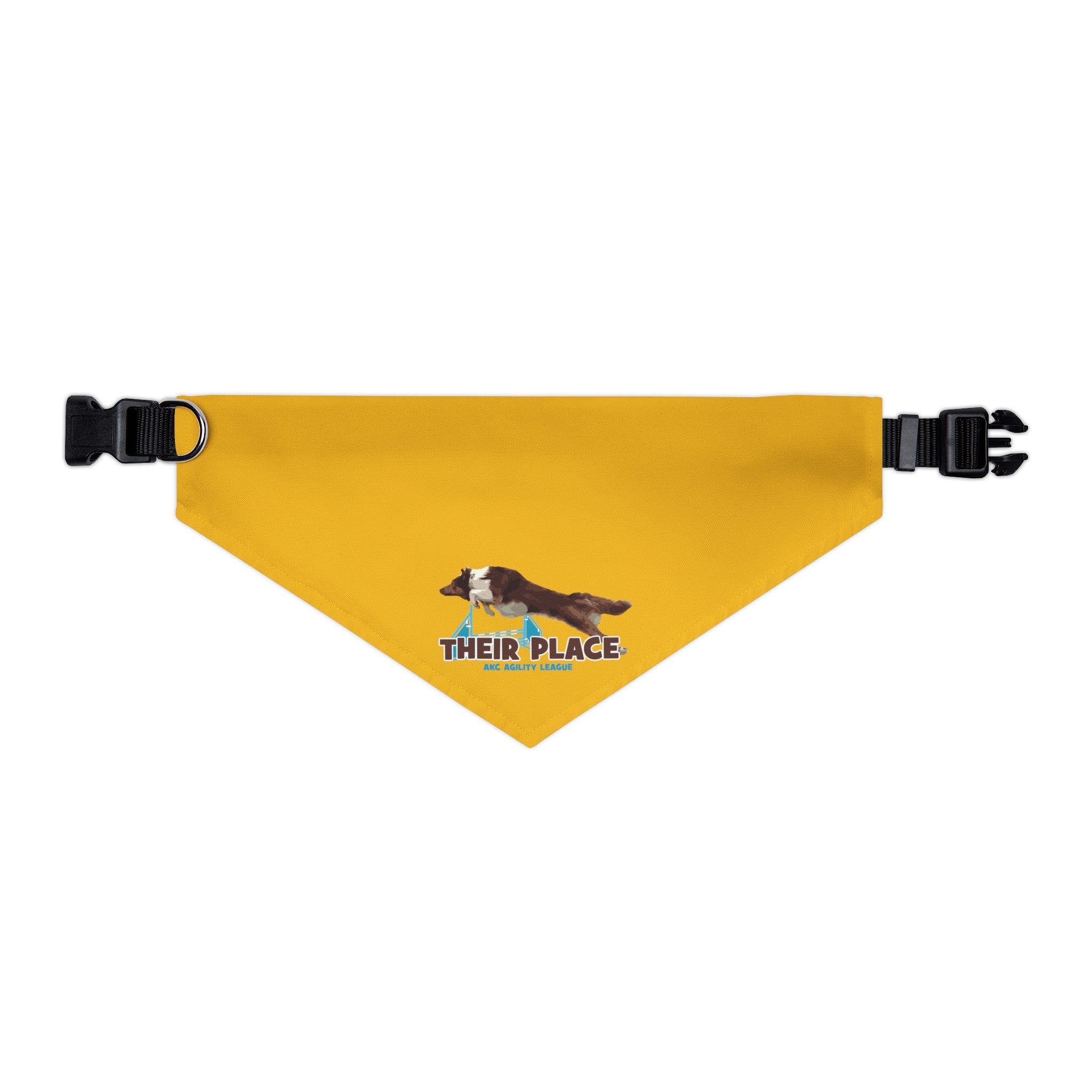 GOLD *AKC AGILITY LEAGUE Pet Bandana Collar – DZK9 Designs