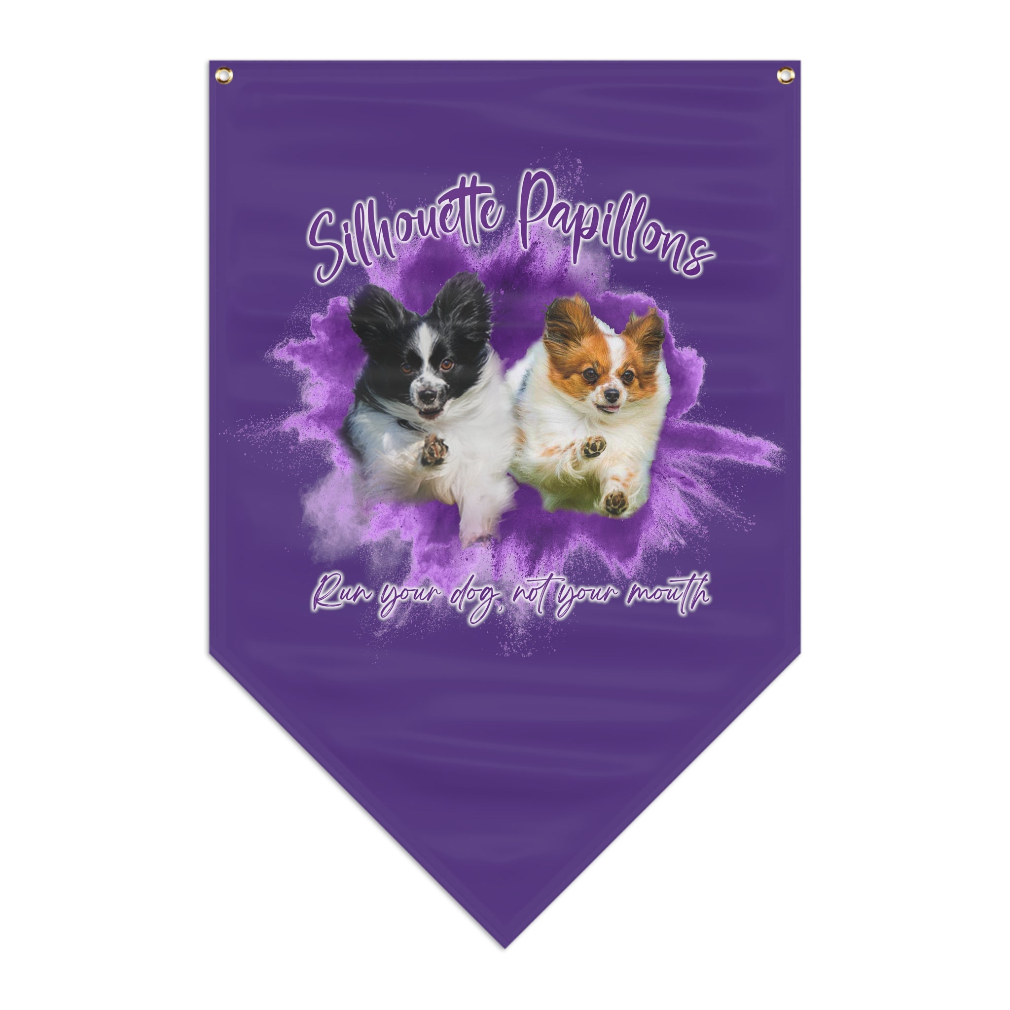 SILHOUETTE Papillon Pennant Banner – DZK9 Designs