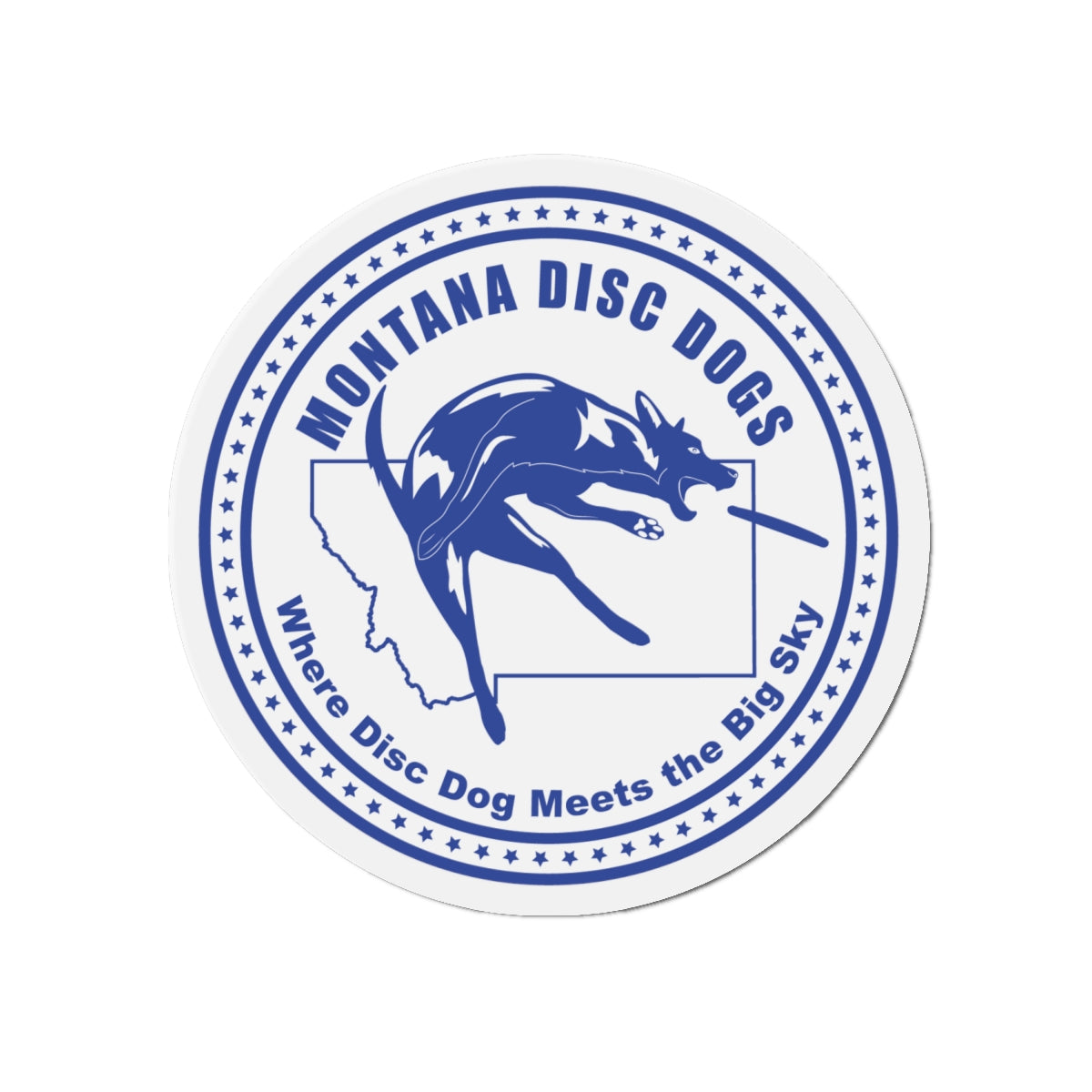 MONTANA DISC DOGS Magnet – DZK9 Designs