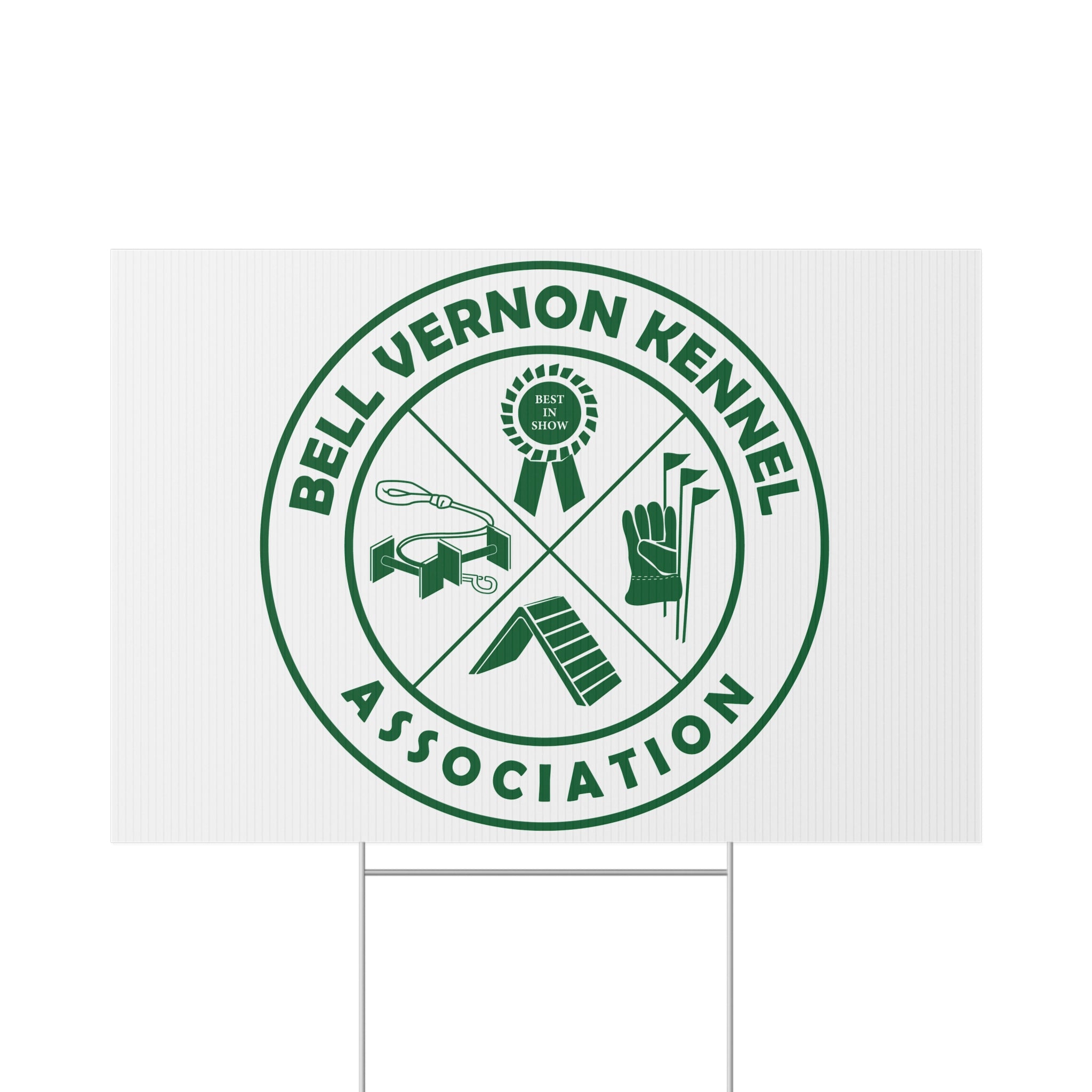 BELL VERNON KENNEL ASSOCIATION Sign – DZK9 Designs