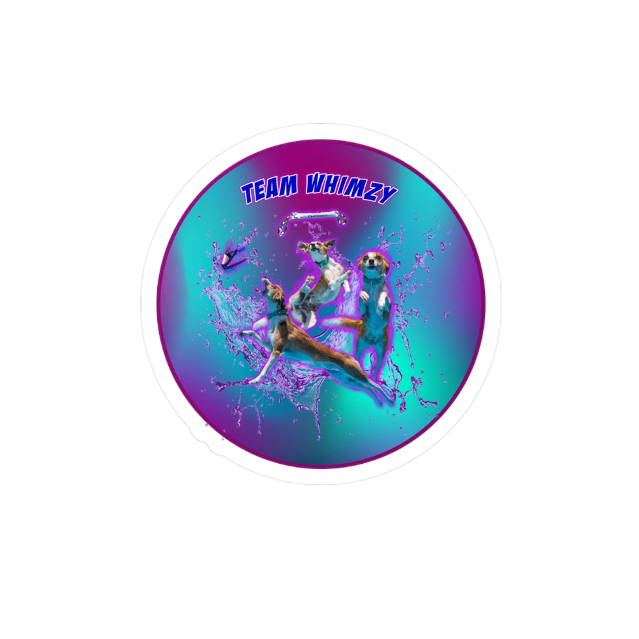 3" Sticker Whimzy – DZK9 Designs