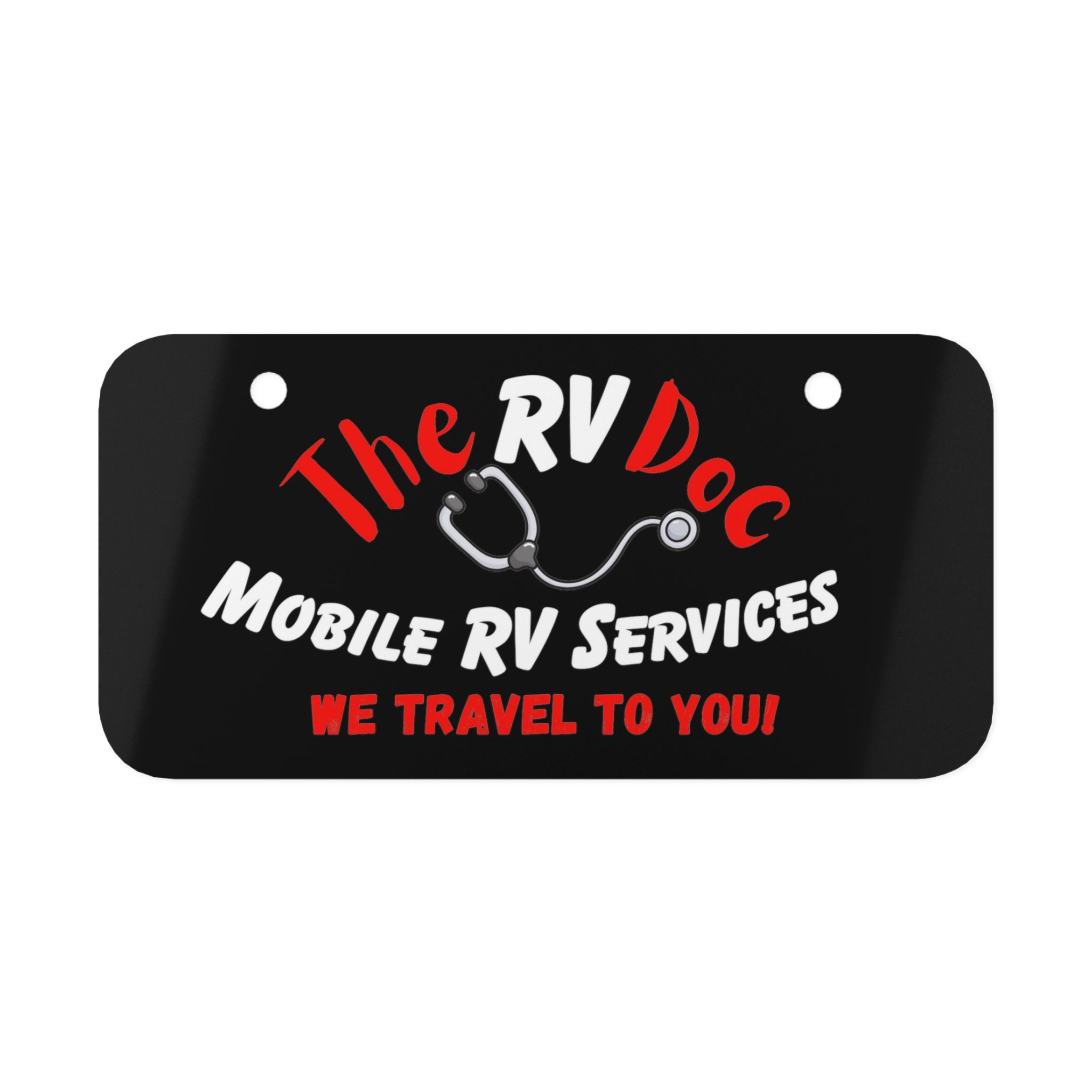 RV DOC Mini License Plate – DZK9 Designs