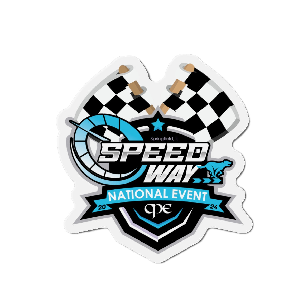 SPEEDWAY CPE Nationals Magnet – DZK9 Designs