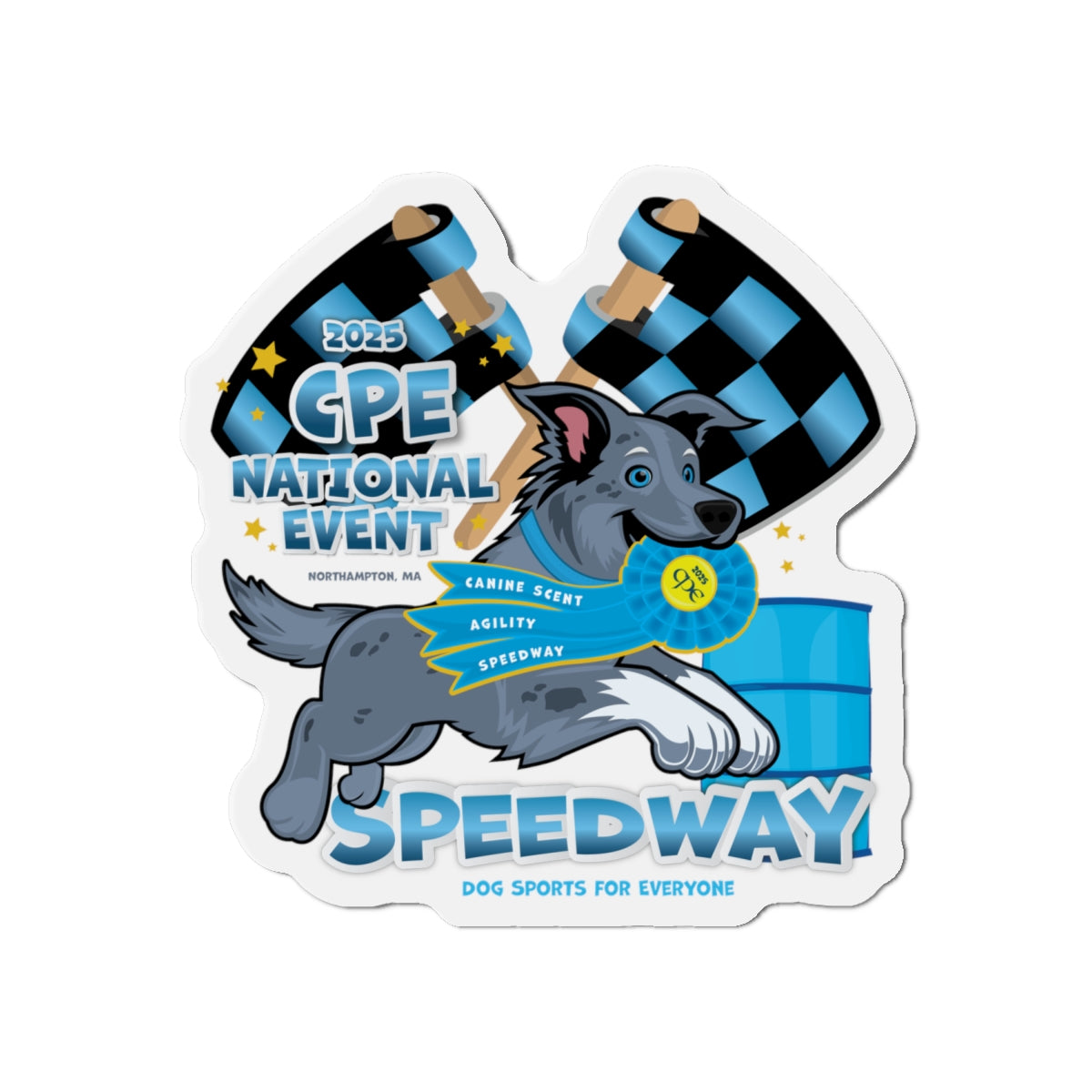 SPEEDWAY 2025 CPE Magnet – DZK9 Designs