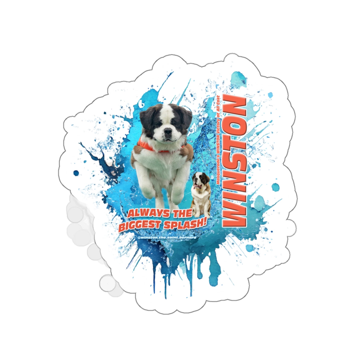 WINSTON Stickers – DZK9 Designs