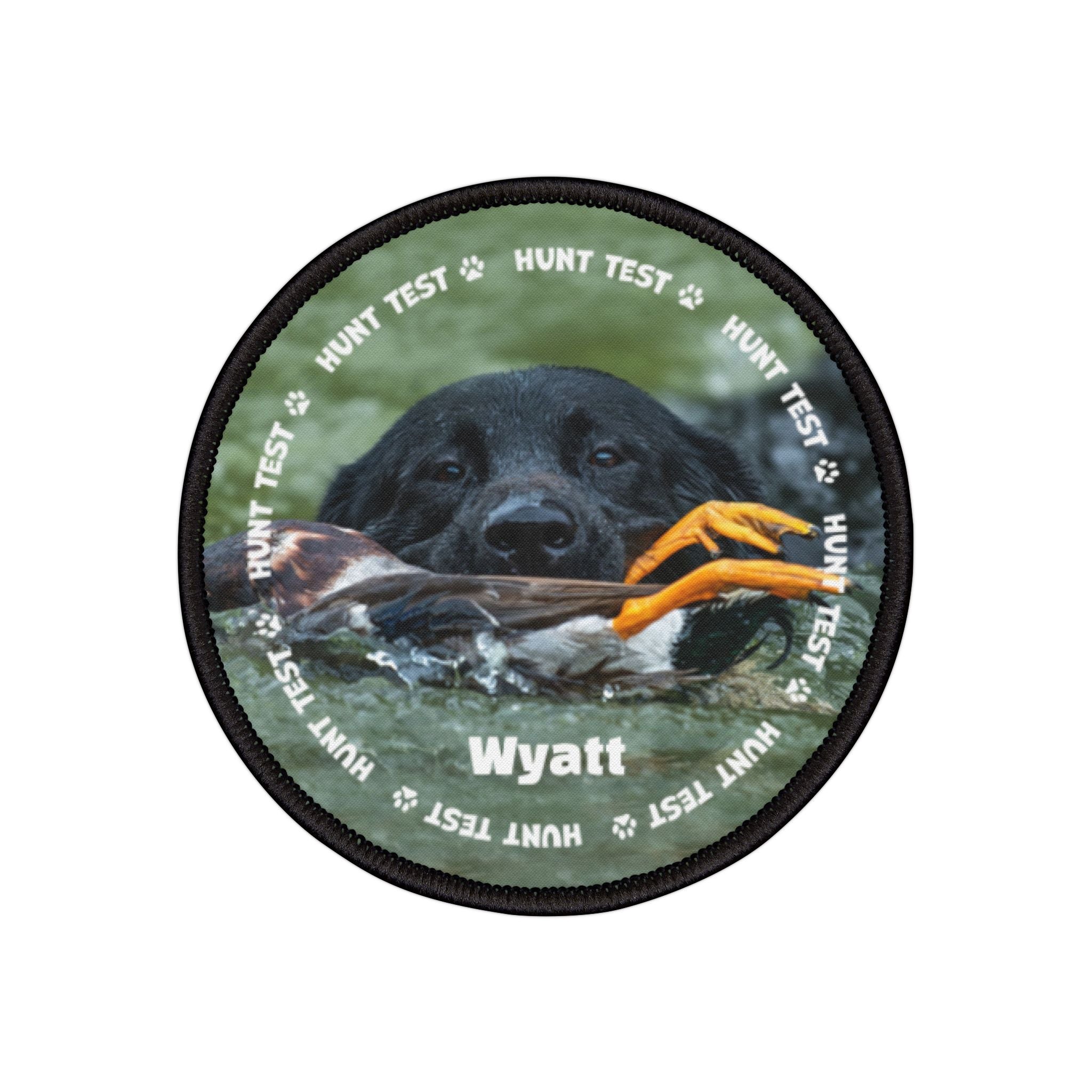 Wyatt HUNT Iron-On Patches – DZK9 Designs
