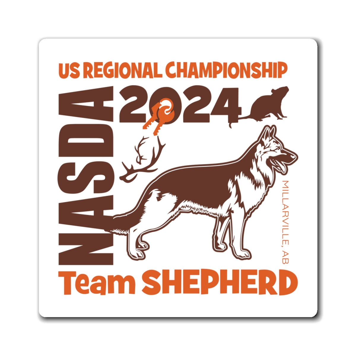 TEAM SHEPHERD Magnets – DZK9 Designs
