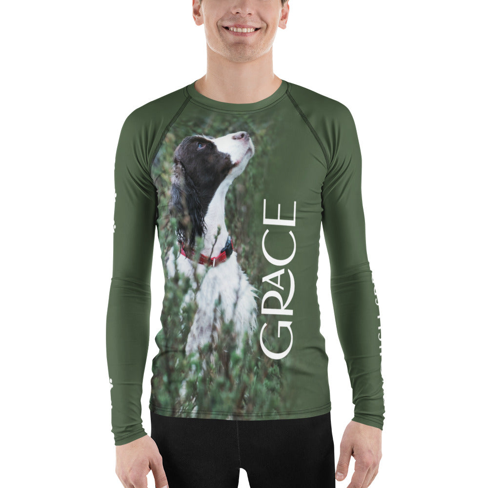 GRACE Men's Rash Guard – DZK9 Designs