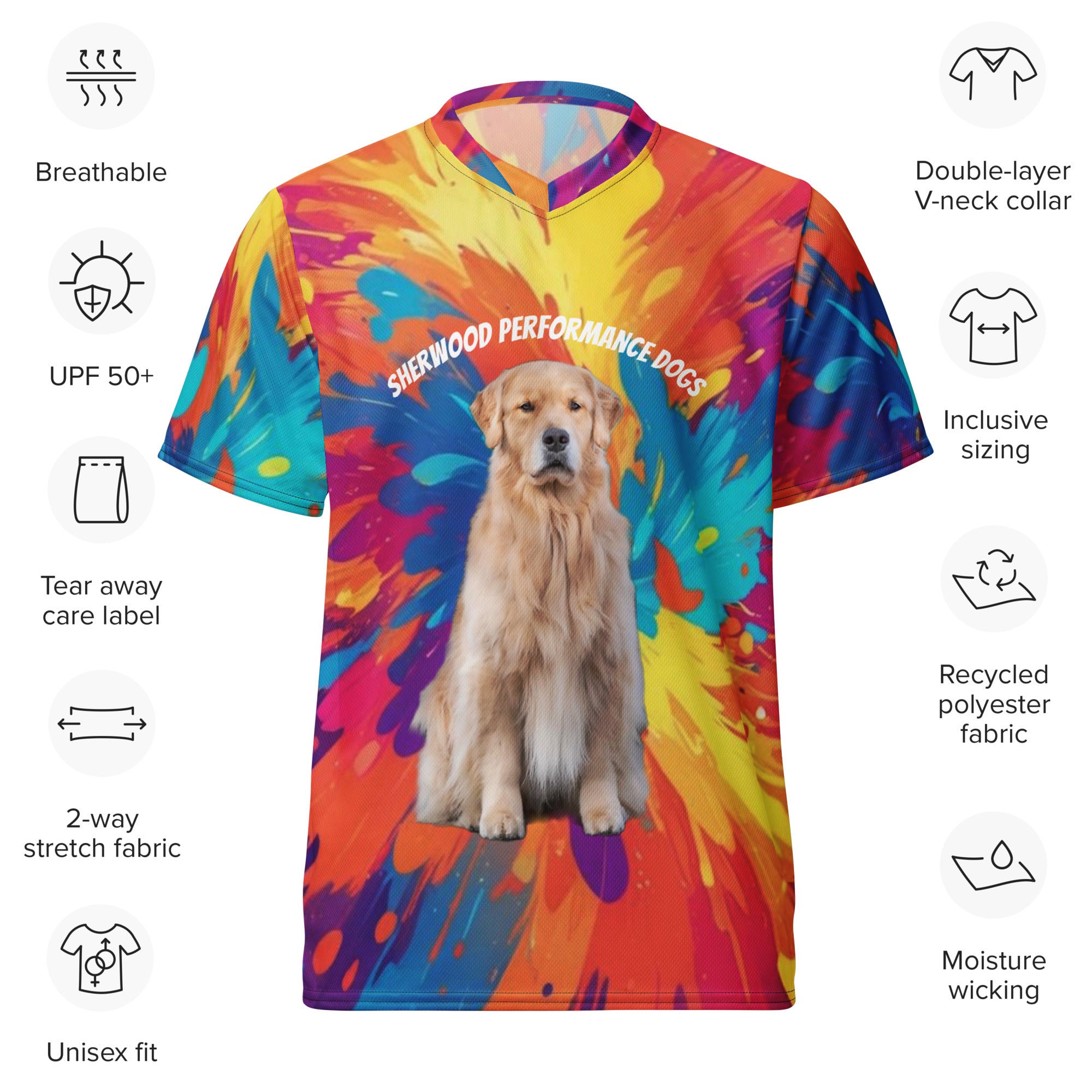 sherwood-performance-dogs Unisex sports jersey – DZK9 Designs