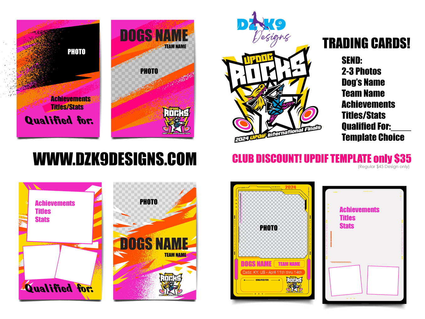 TRADING CARDS – DZK9 Designs