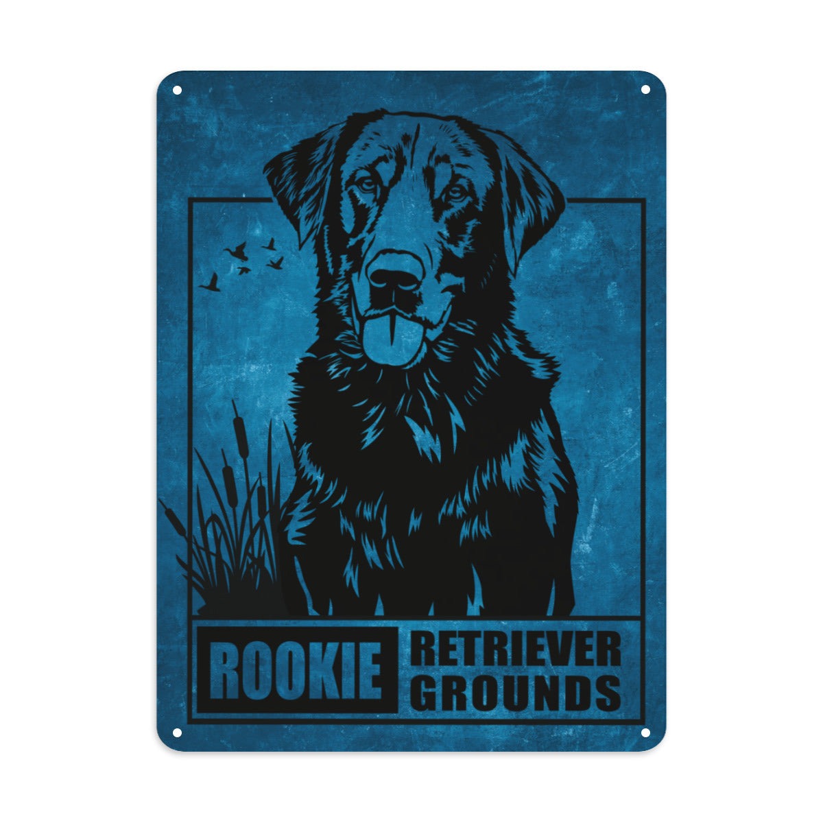 Tin Sign Rookie-retriever – DZK9 Designs