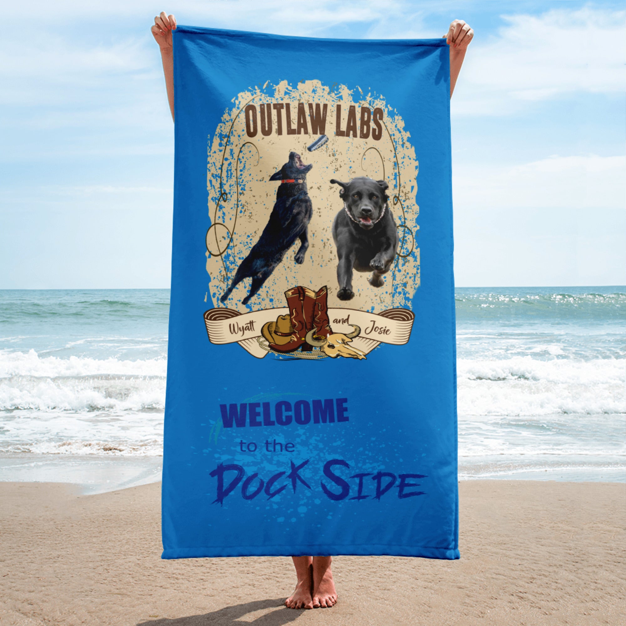 Dockside - Outlaw Labs - Towel – DZK9 Designs