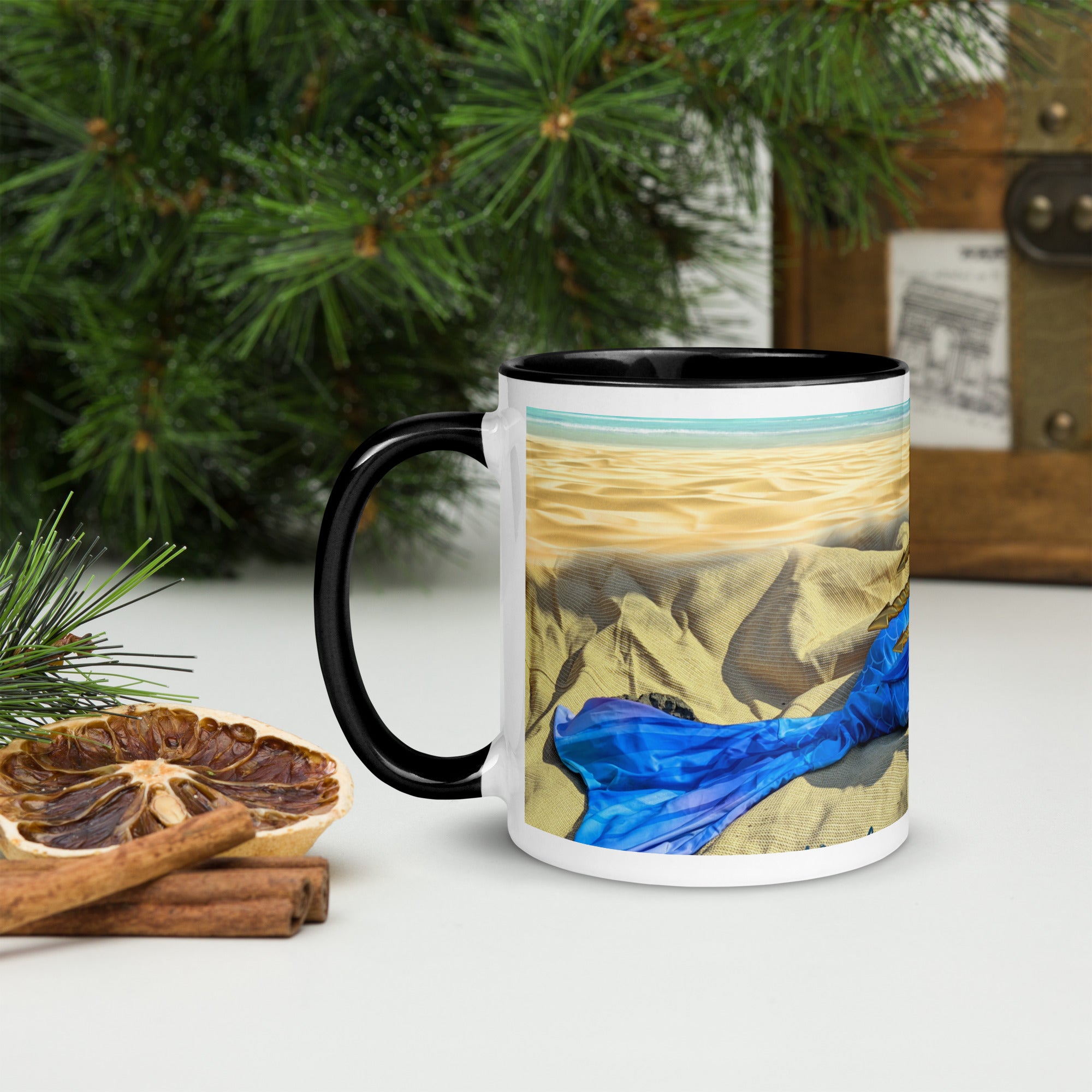 DYLAN - CUSTOM Mug with Color Inside – DZK9 Designs